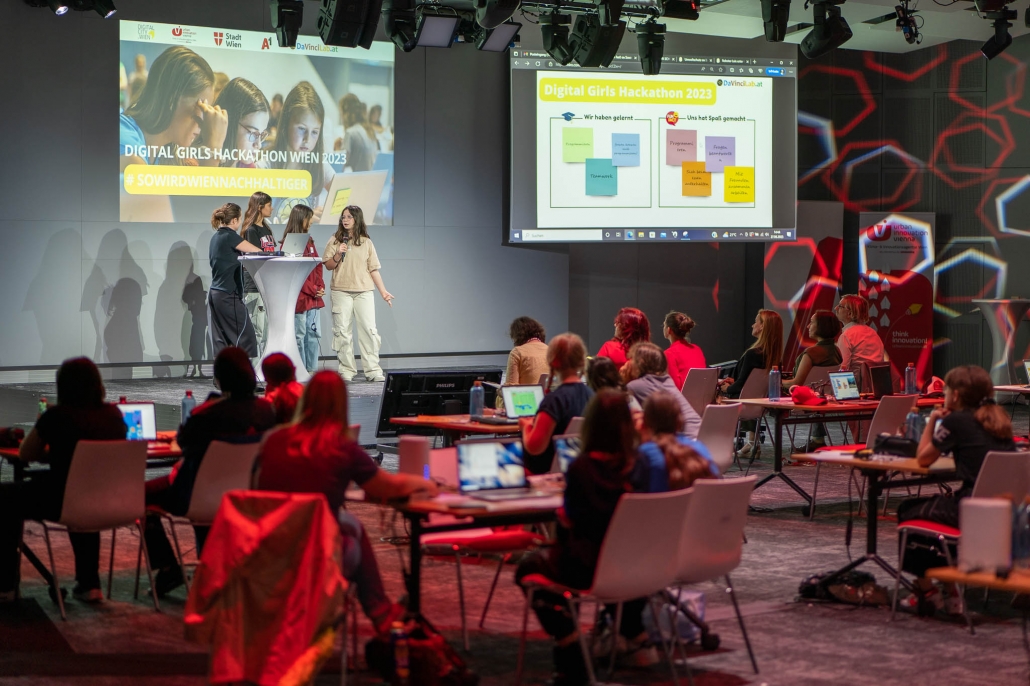 Girls Hackathon - Mädchen programmieren - Digitales Wien